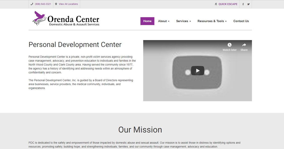 Home | Personal Development Center